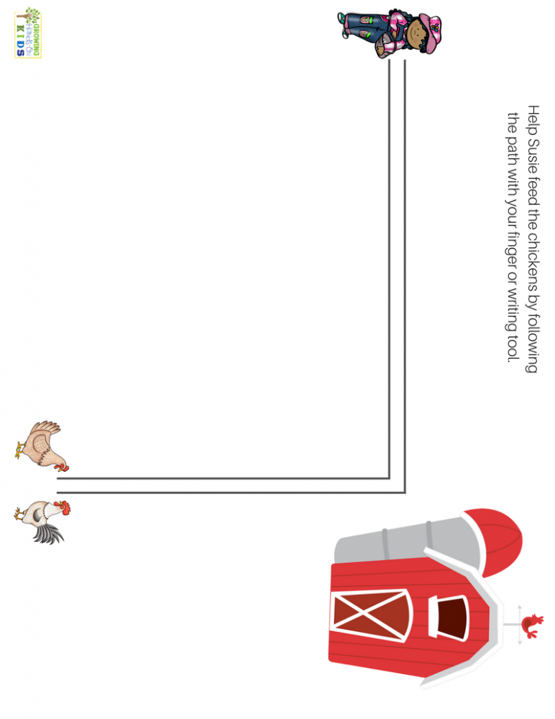 On the Farm Pre-Writing Activity Packet (Digital Download) - Growing ...