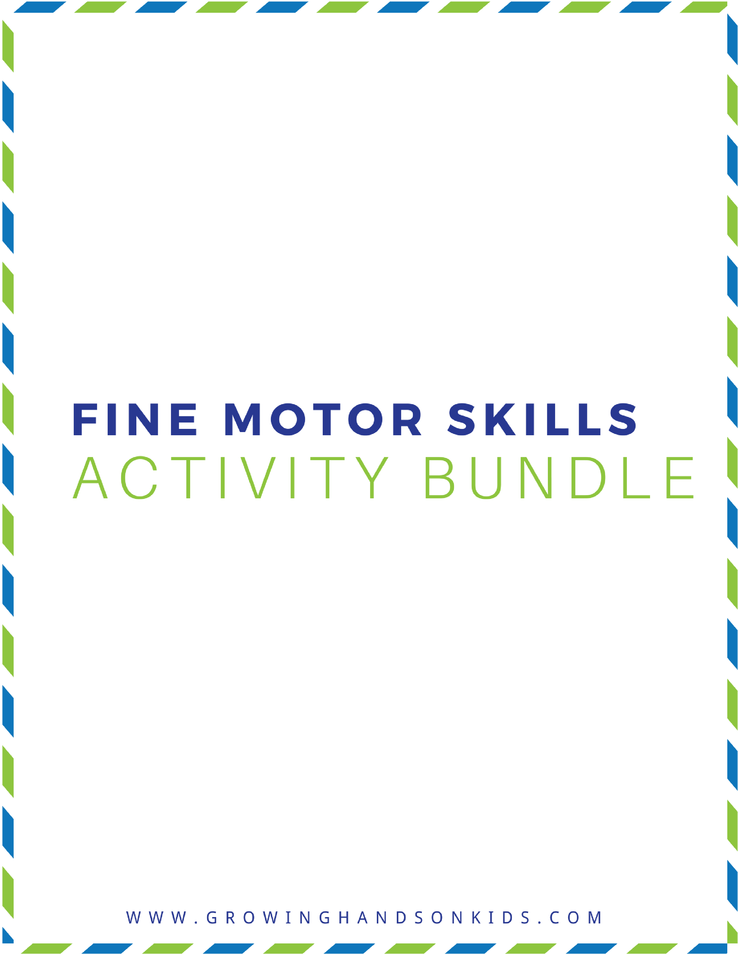fine-motor-skills-activity-bundle-cover - Growing Hands On Kids Store