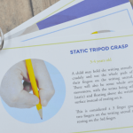 Typical Hand Grasp Development for Fine Motor Skills Cards (Printed)