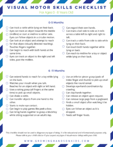 Child Development Checklist Packet - PDF Digital Download - Growing ...