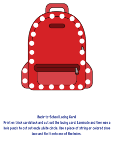Back-to-School Activity Packet (Digital Download) - Growing Hands On ...