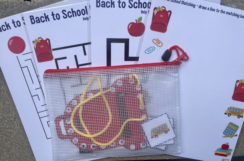 Back-to-School Activity Kit - Growing Hands On Kids Store