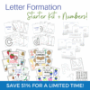 Letter Formation Starter Kit - Flash Sale - Growing Hands On Kids Store
