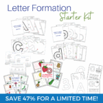 Letter Formation Starter Kit - Flash Sale - Growing Hands On Kids Store
